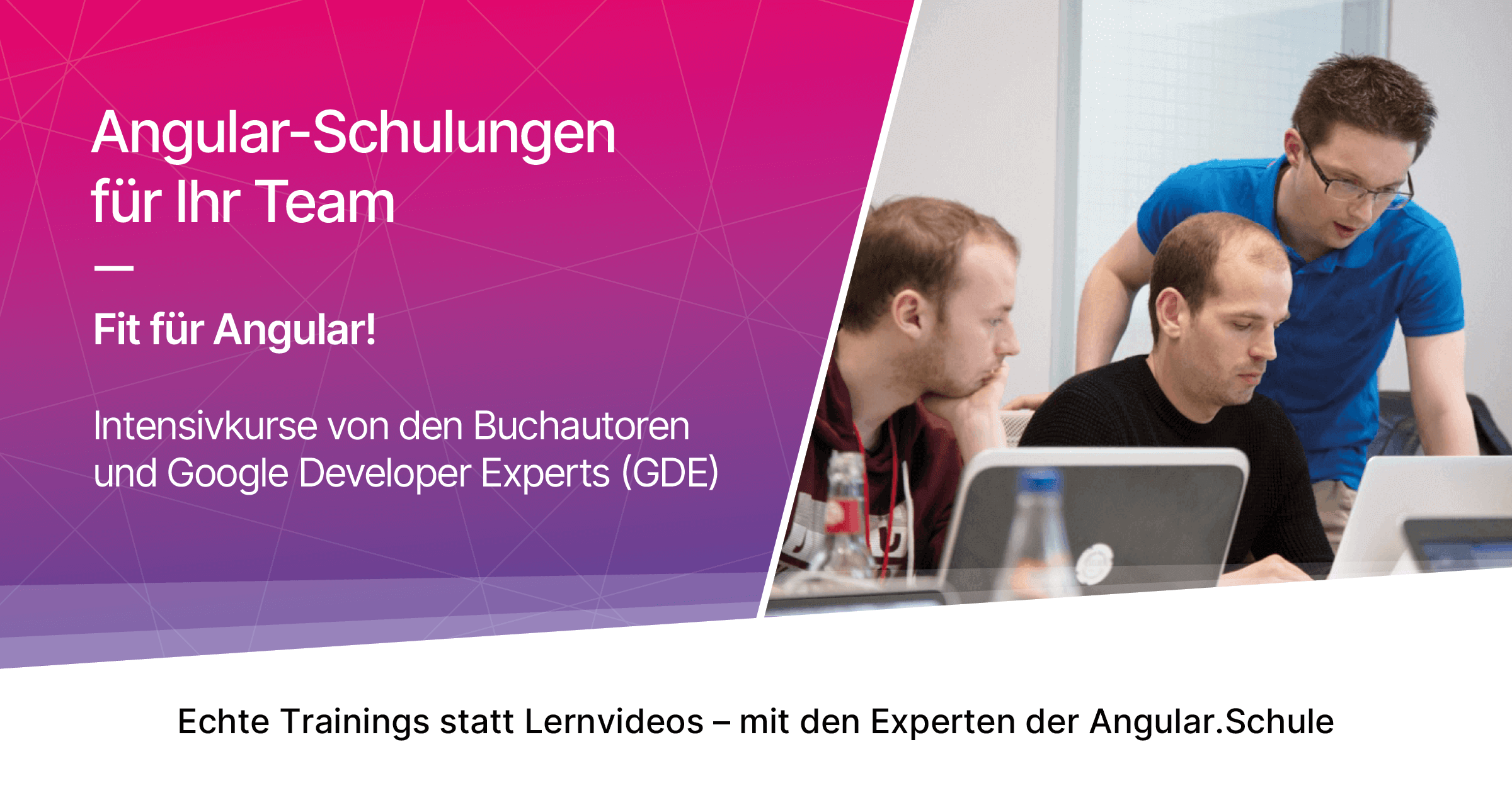 Angular.Schule → ANGULAR-Schulungen für Ihr Team